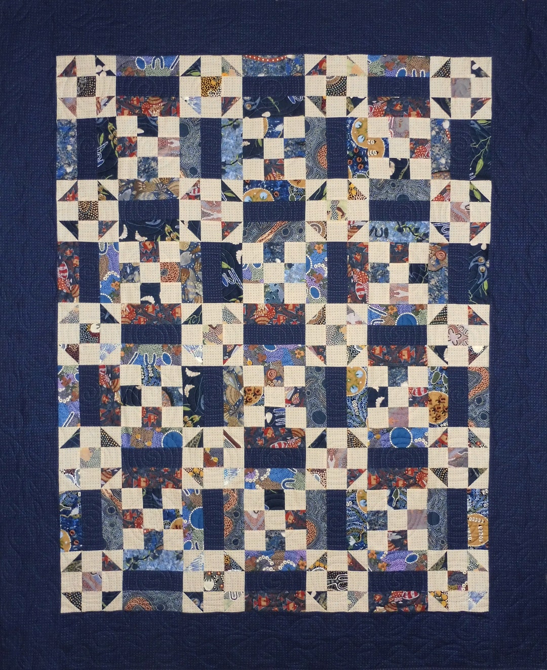 Patchwork Quilt Australian Ruby Red - Etsy Österreich