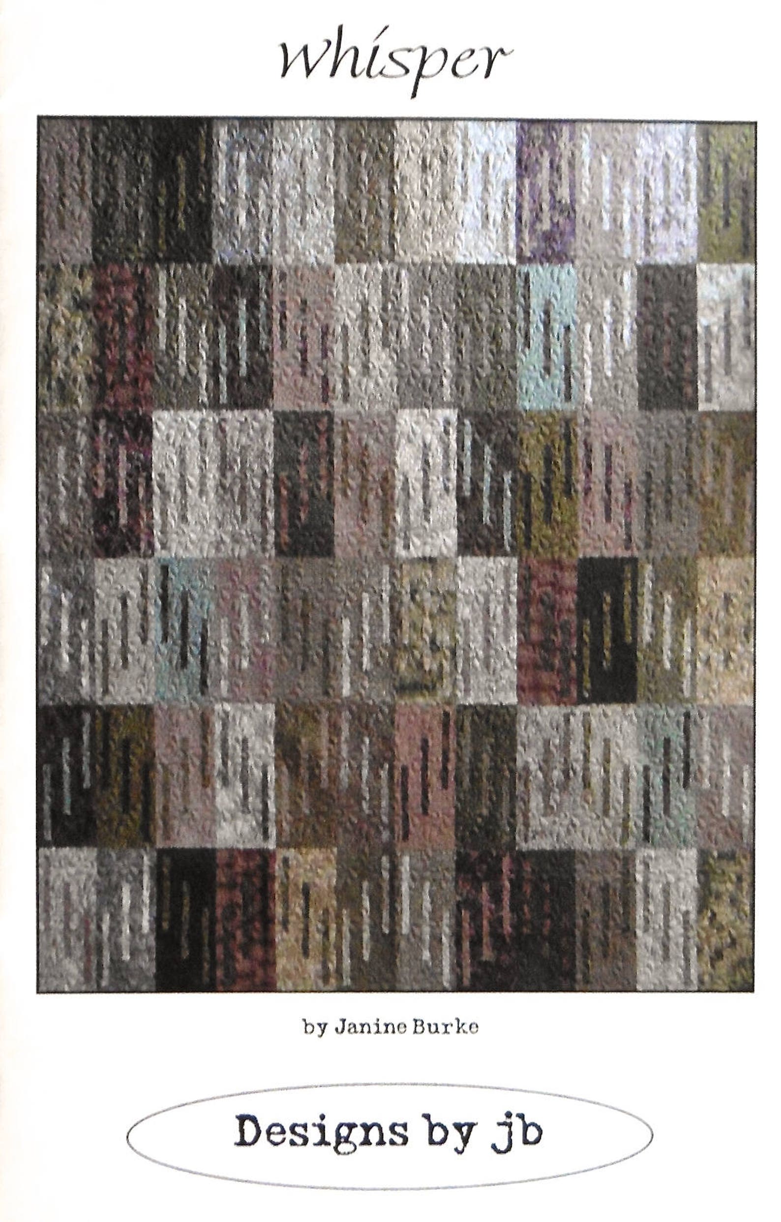 Quilt Pattern Whisper by Designs by Jb - Etsy