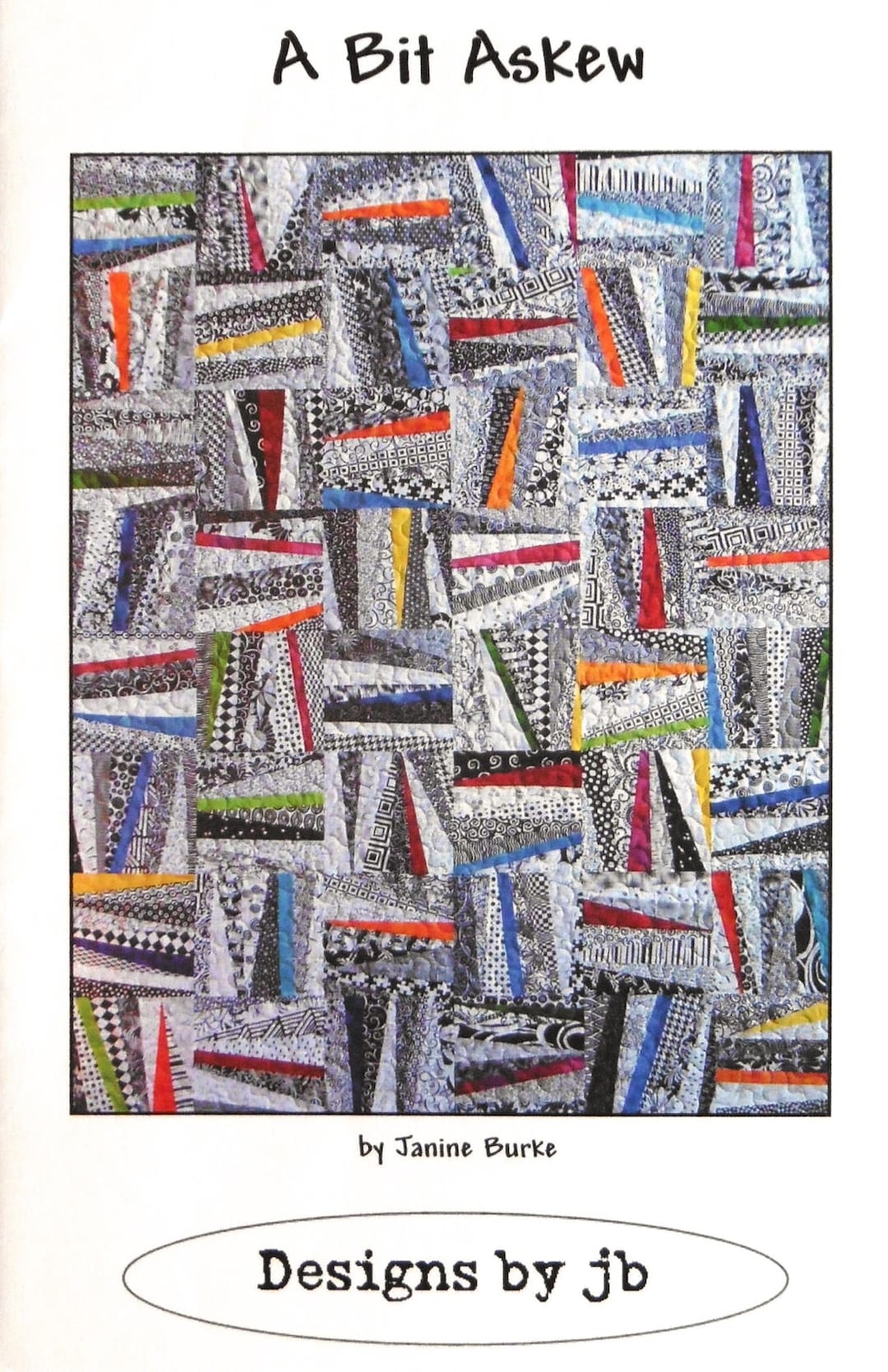 Quilt Pattern - A Bit Askew by Designs by Jb - Etsy