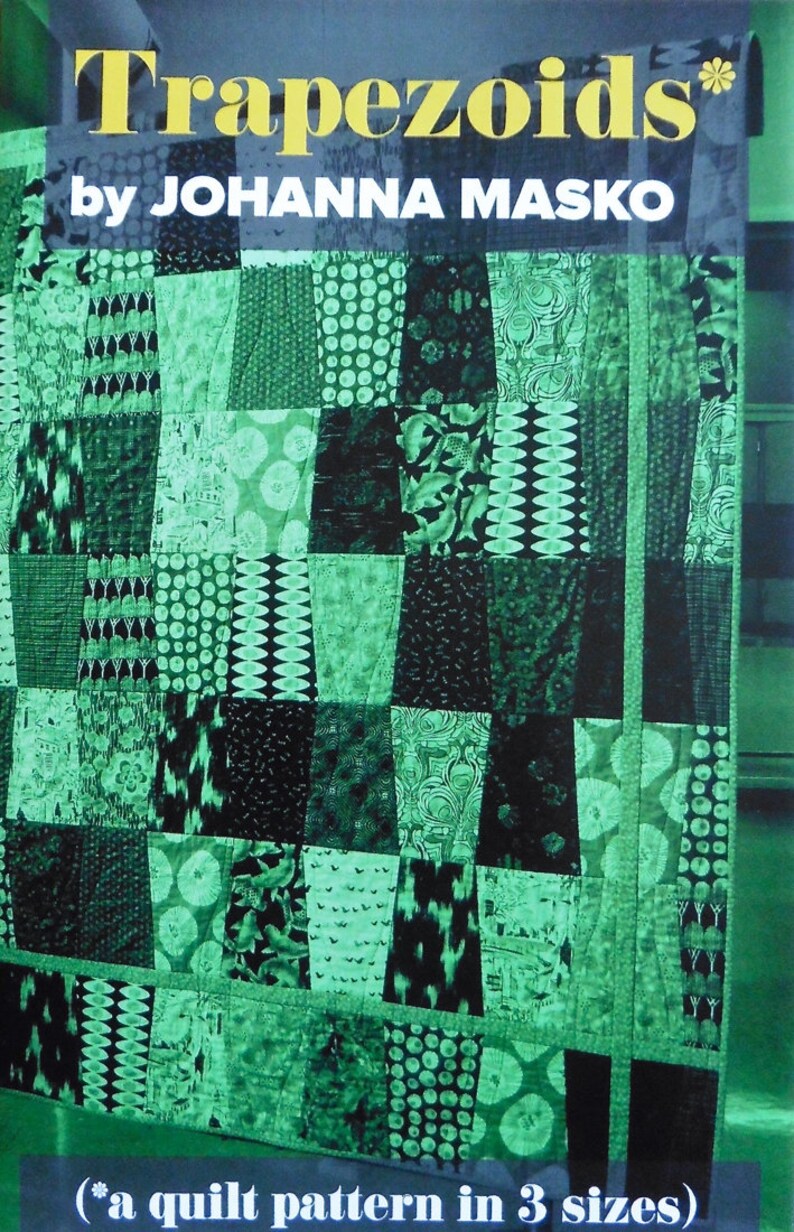 Patchwork Quilt Tanzanian Trapezoids | Etsy