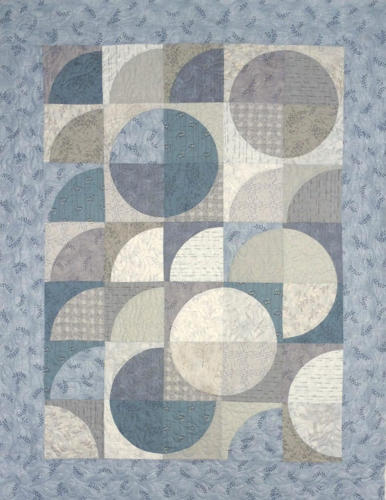 Patchwork Quilt - Curves of Desire - Etsy