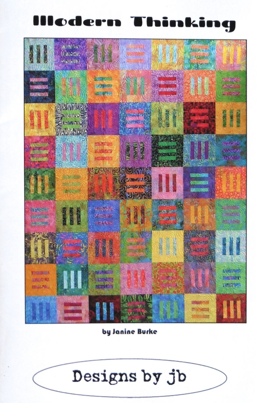 Quilt Pattern - Modern Thinking by Designs by Jb - Etsy