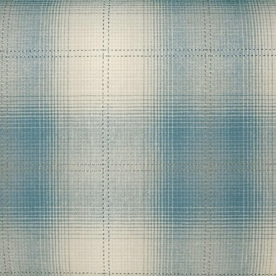 Japanese Cotton Yarn Dye - Quilting Fabric - 1/4 Yard of Greenish Blue ...