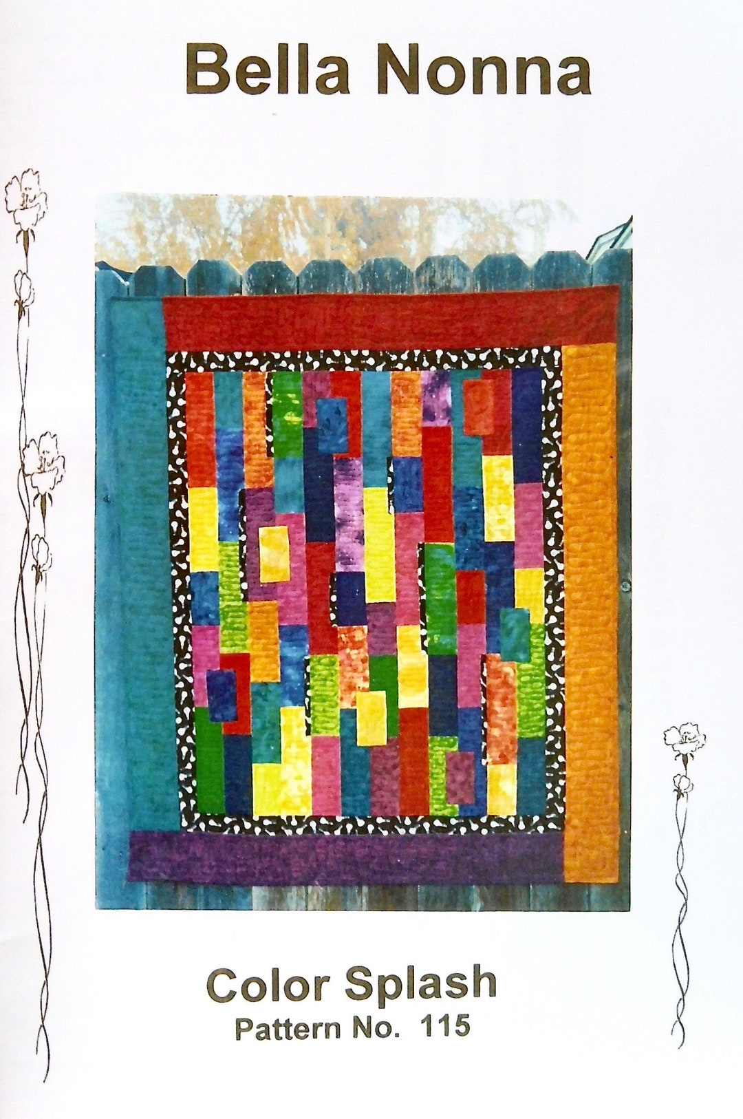 Quilt Pattern - Color Splash by Bella Nonna - Etsy