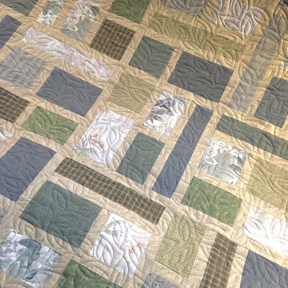 10 green and grey fat quarters Japanese Mixed Set Dyeing & Batik Craft ...