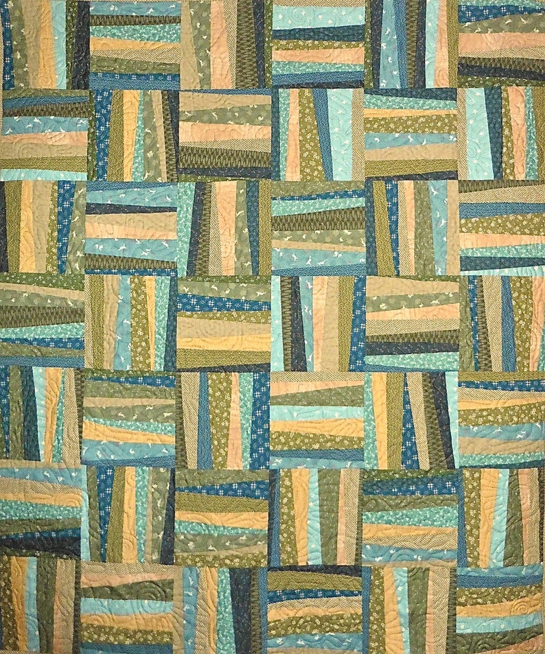Quilt Pattern - A Bit Askew by Designs by Jb - Etsy