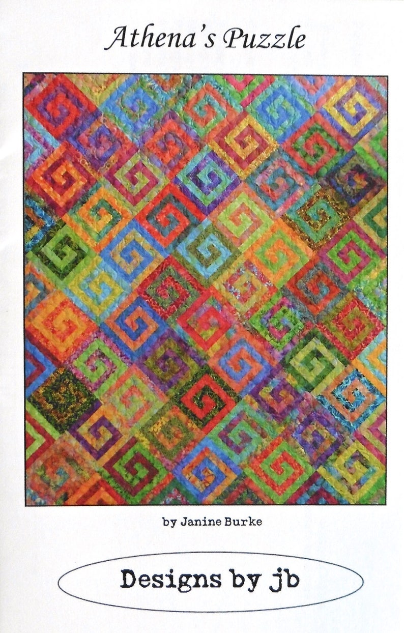 Quilt Pattern - Athena's Puzzle by Designs by Jb - Etsy