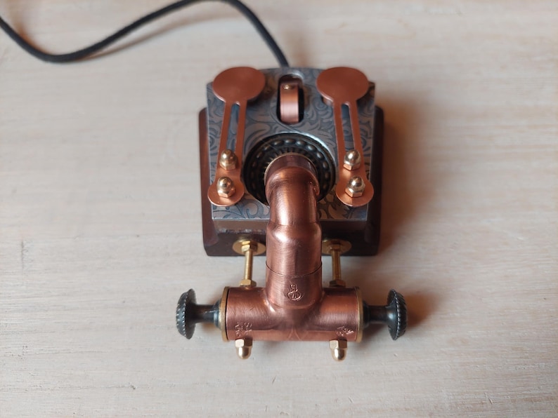 Steampunk Unique Shaped Wooden Computer, Laptop Mouse - Etsy