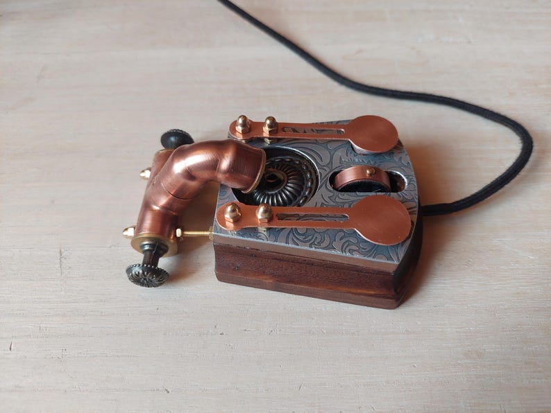 Steampunk Unique Shaped Wooden Computer, Laptop Mouse - Etsy