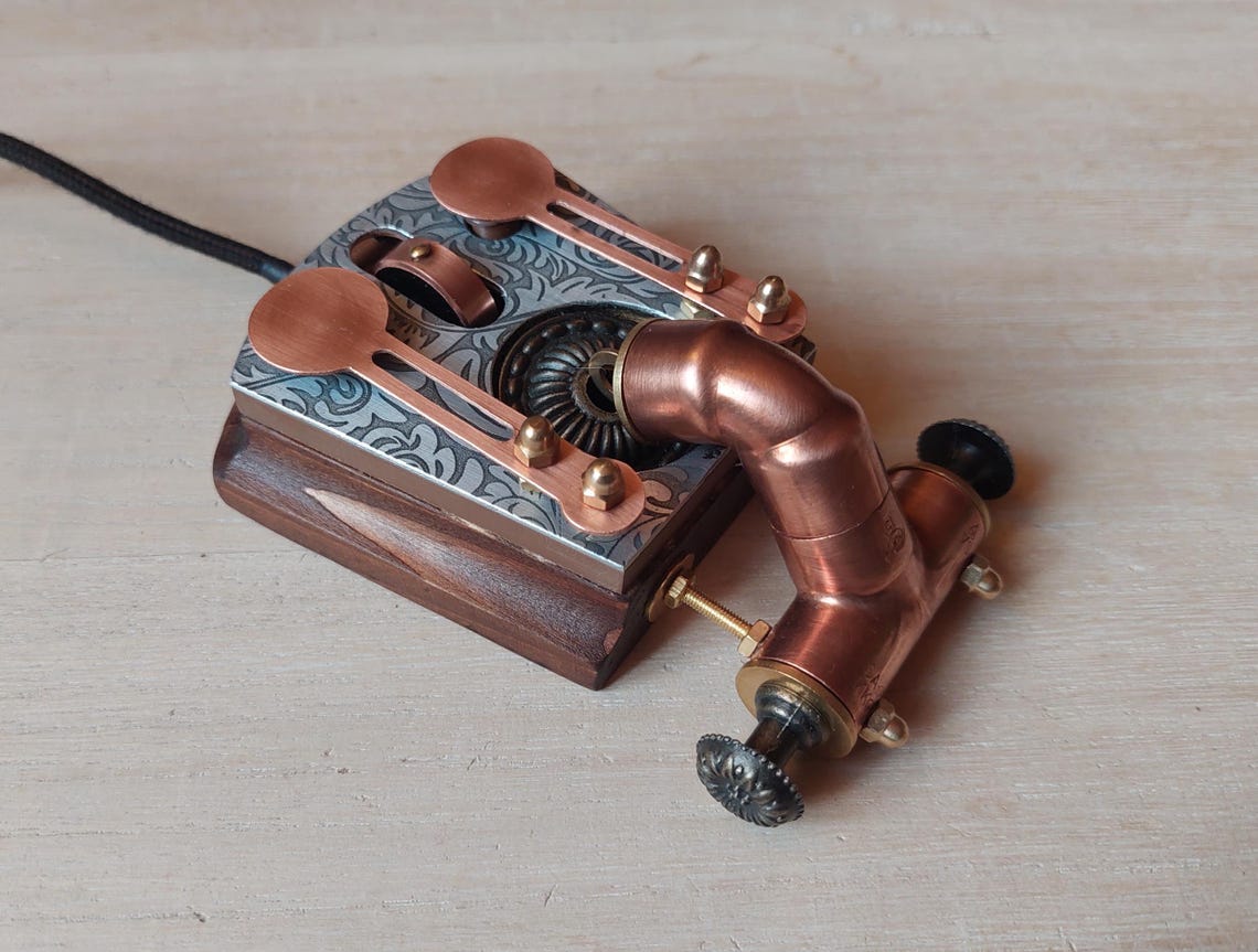 Steampunk Unique Shaped Wooden Computer, Laptop Mouse - Etsy