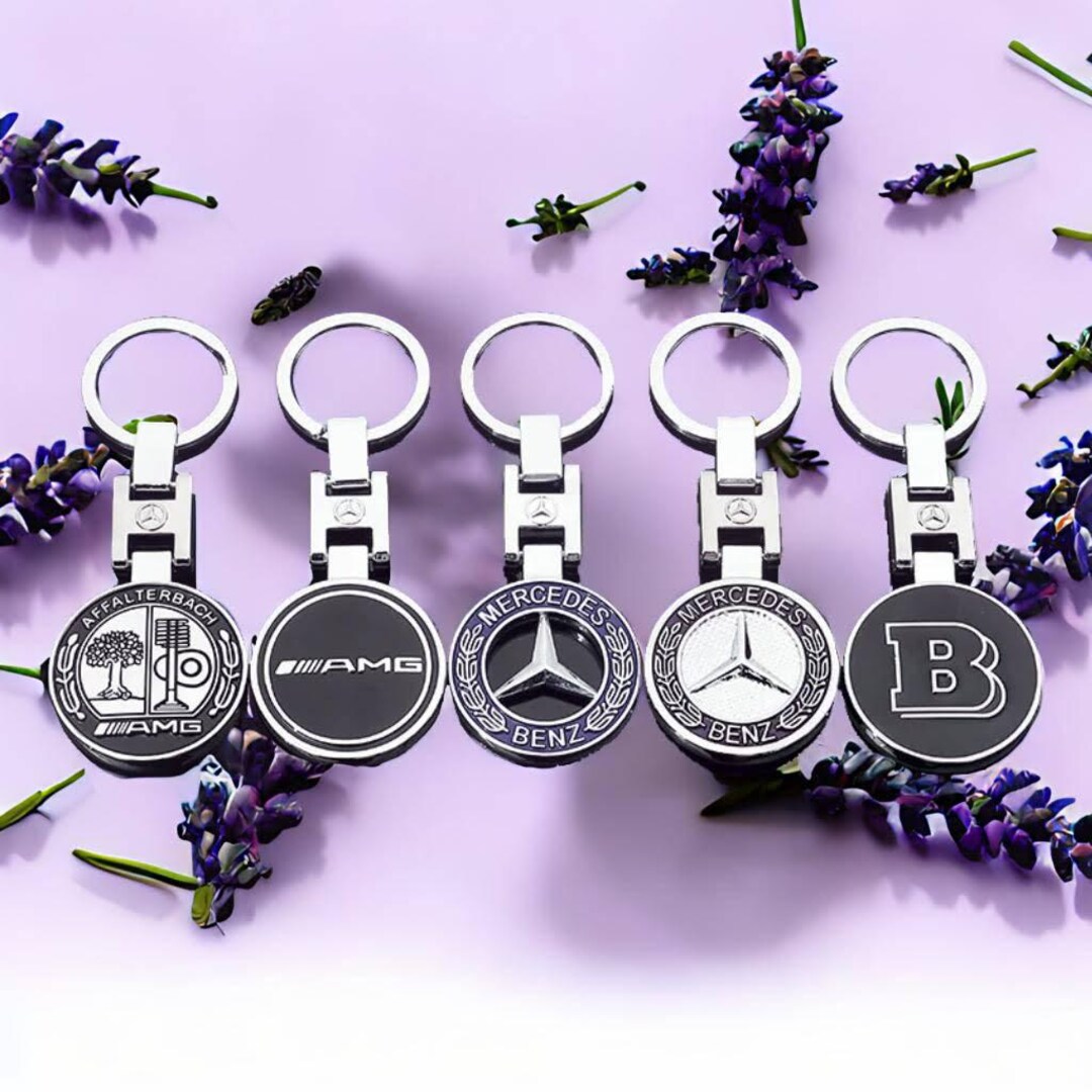Dual-sided H-buckle Mercedes AMG Brabus Lorinser Car Emblem Metal ...