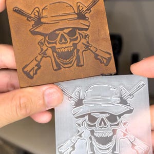 Custom Leather Stamp - Acrylic/3d Printed Leather Stamps | Maker's Mark ...