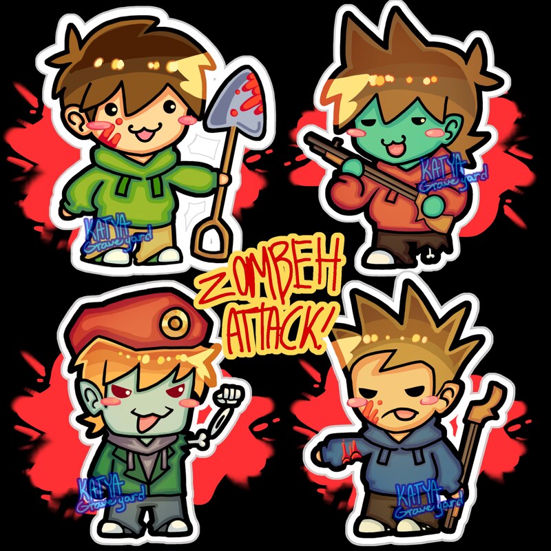 Eddsworld Pin - Etsy