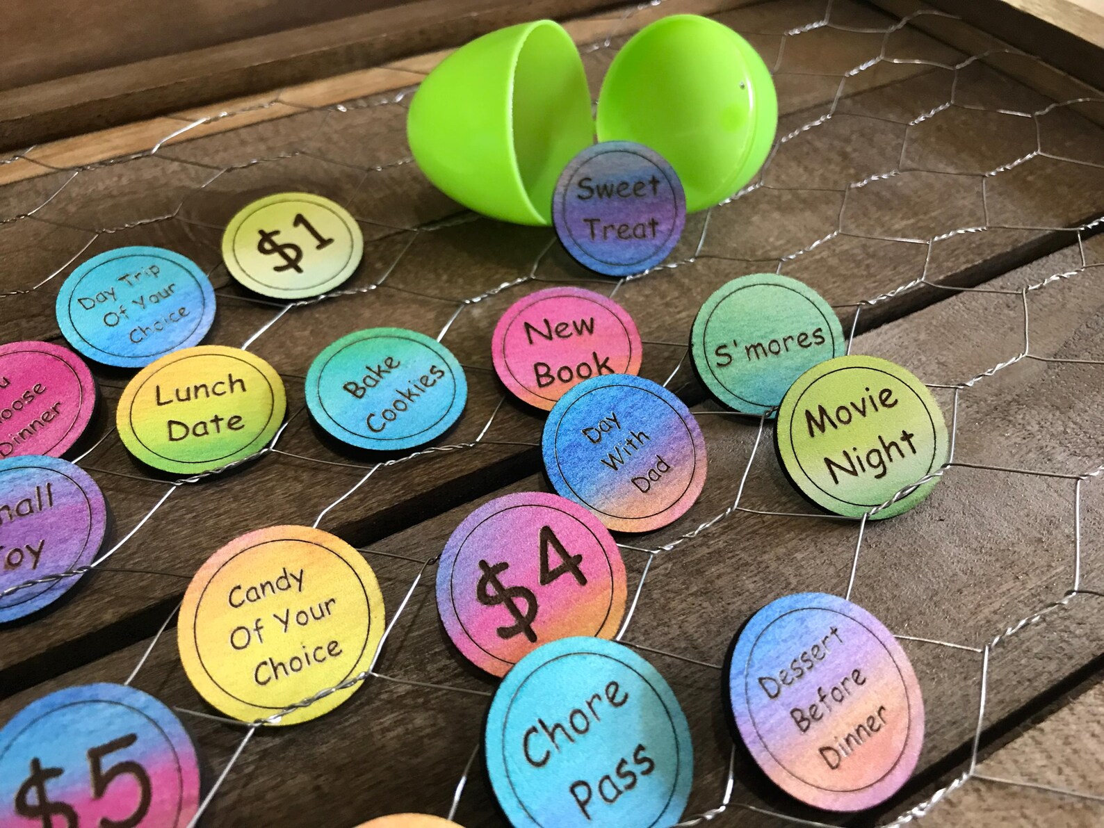 Easter Egg Tokens - Reward Tokens - Egg Fillers - Easter Egg Scavenger ...