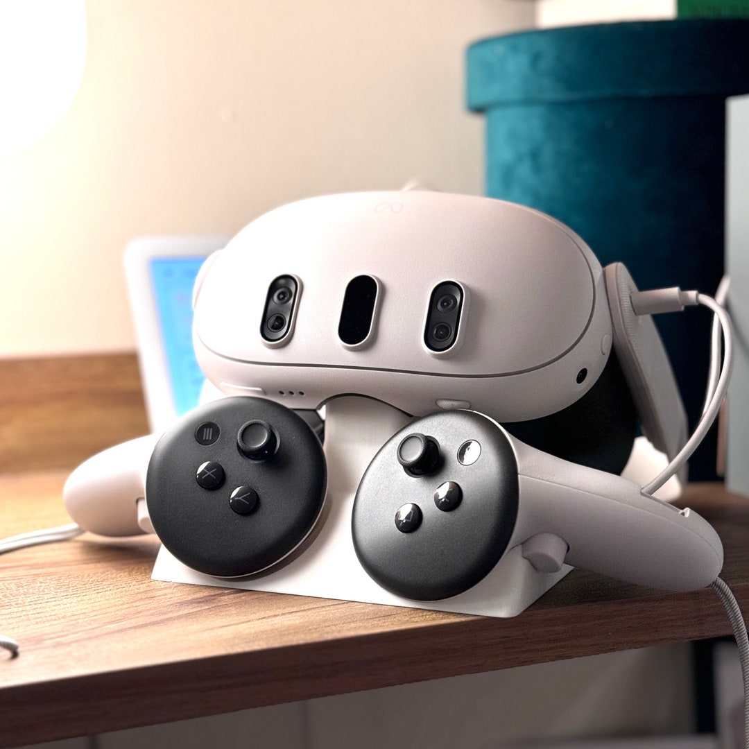 VR Charging Stand /dock/ Pod/ Support for Meta Quest 3 - Etsy