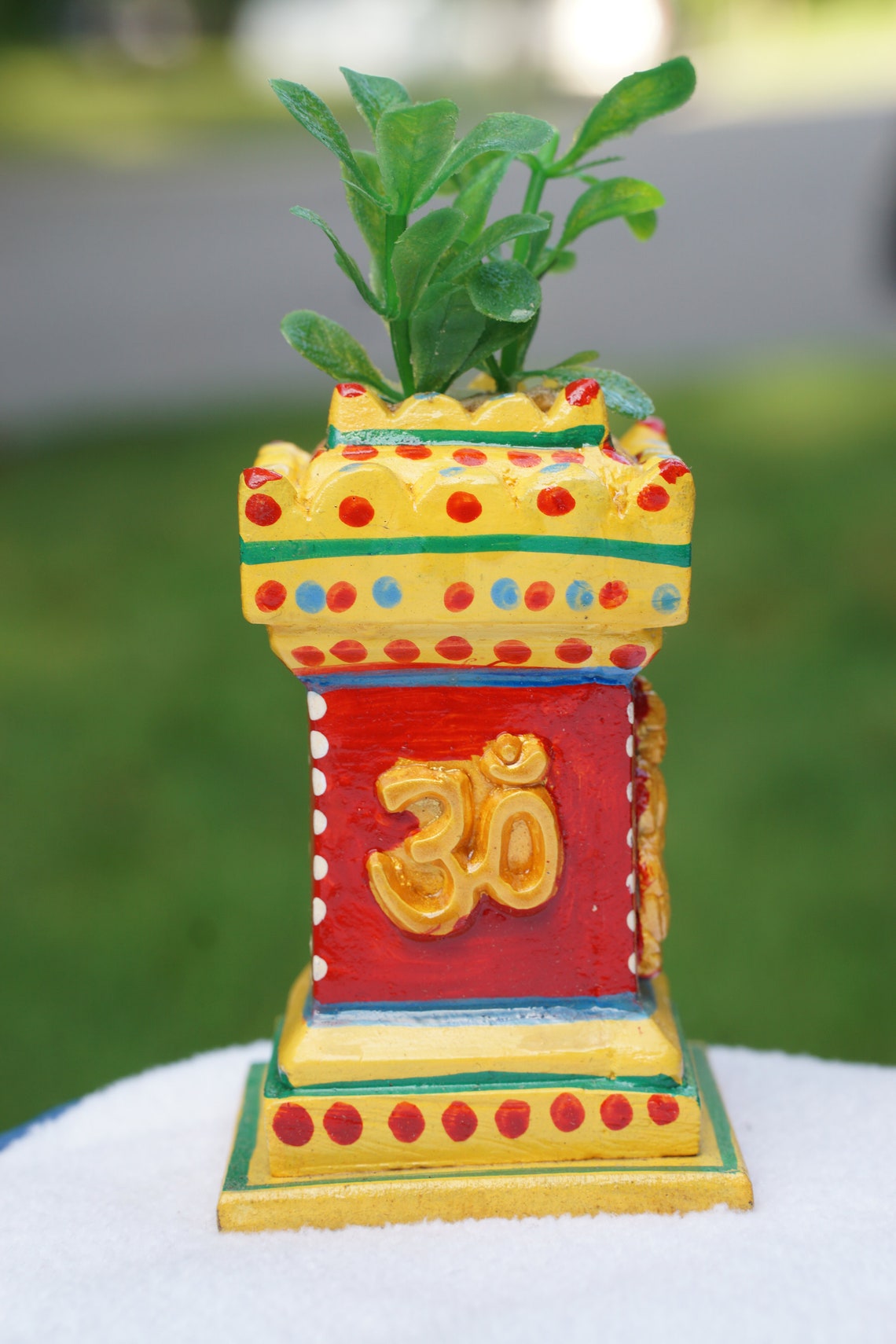 Tulasi Kota Show Piece Holy Basil Decoration Navaratri Golu Dolls ...