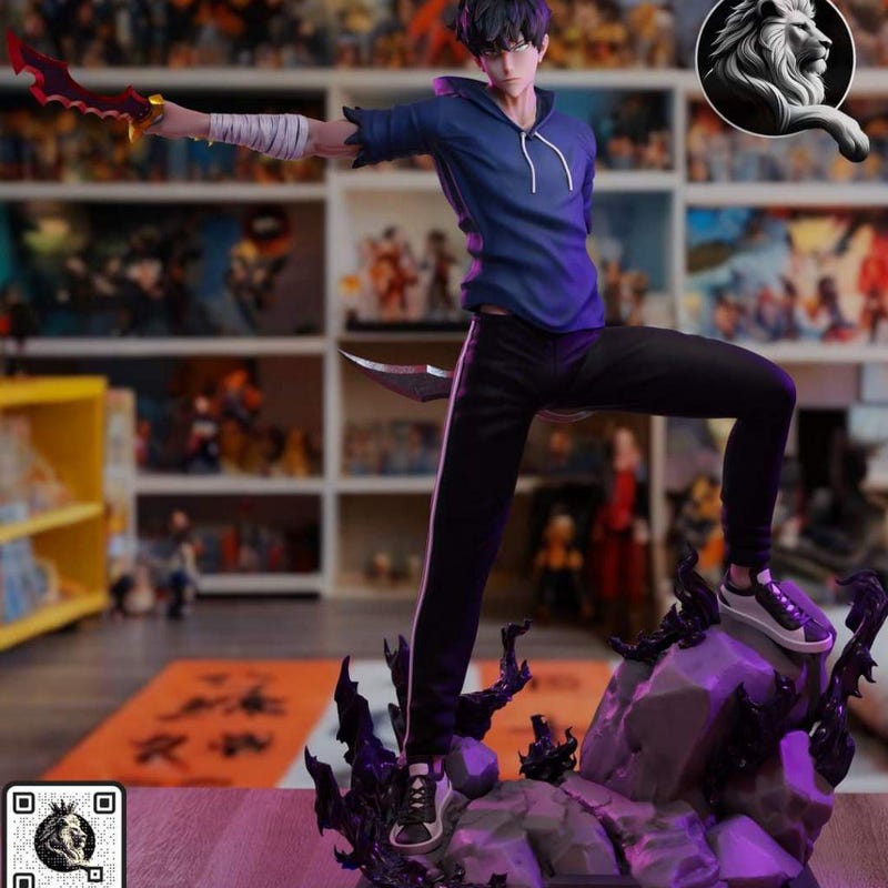 Sung Jin Woo Figure - Etsy