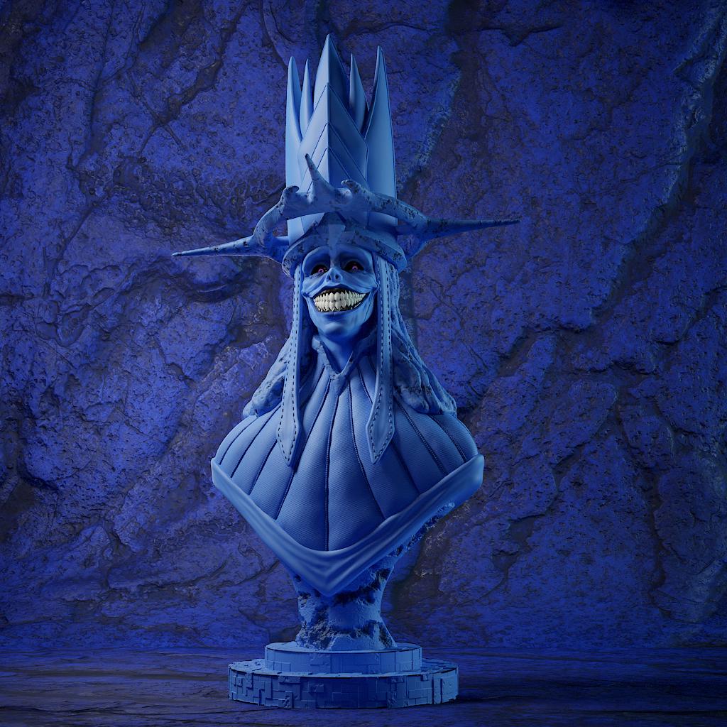 God Solo Leveling Bust on Resin 35cm/ Room Decor /solo Leveling Figure ...