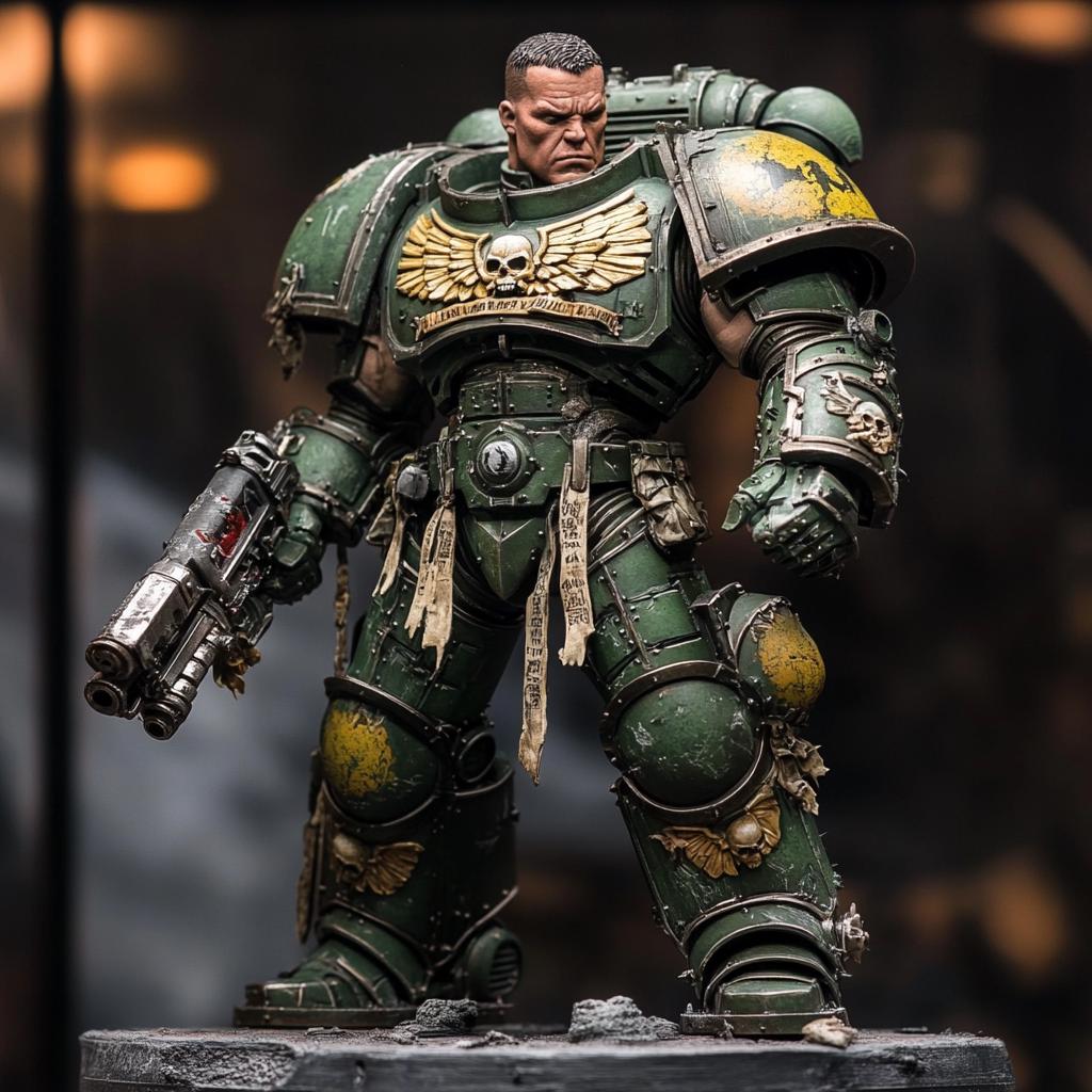 Warhammer 40K Figurine Space Marine 2 Figure Adeptus Astartes Miniature ...