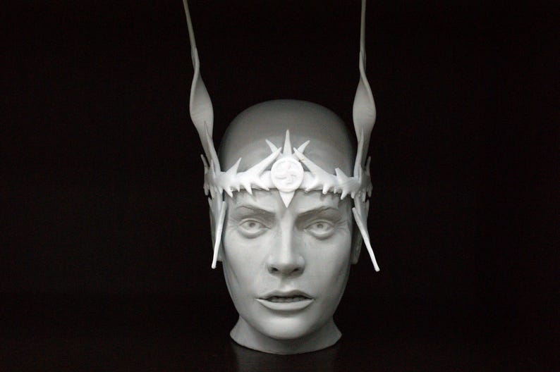 Queen Bavmorda Life Size Head Bust Figurine Willow 1988 - Etsy