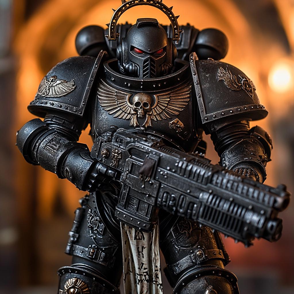 Warhammer 40K Figurine Space Marine 2 Figure Adeptus Astartes Miniature ...