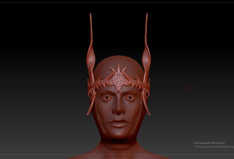 Queen Bavmorda Life Size Head Bust Figurine Willow 1988 - Etsy