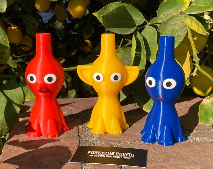 Pikmin Vase Set - Etsy