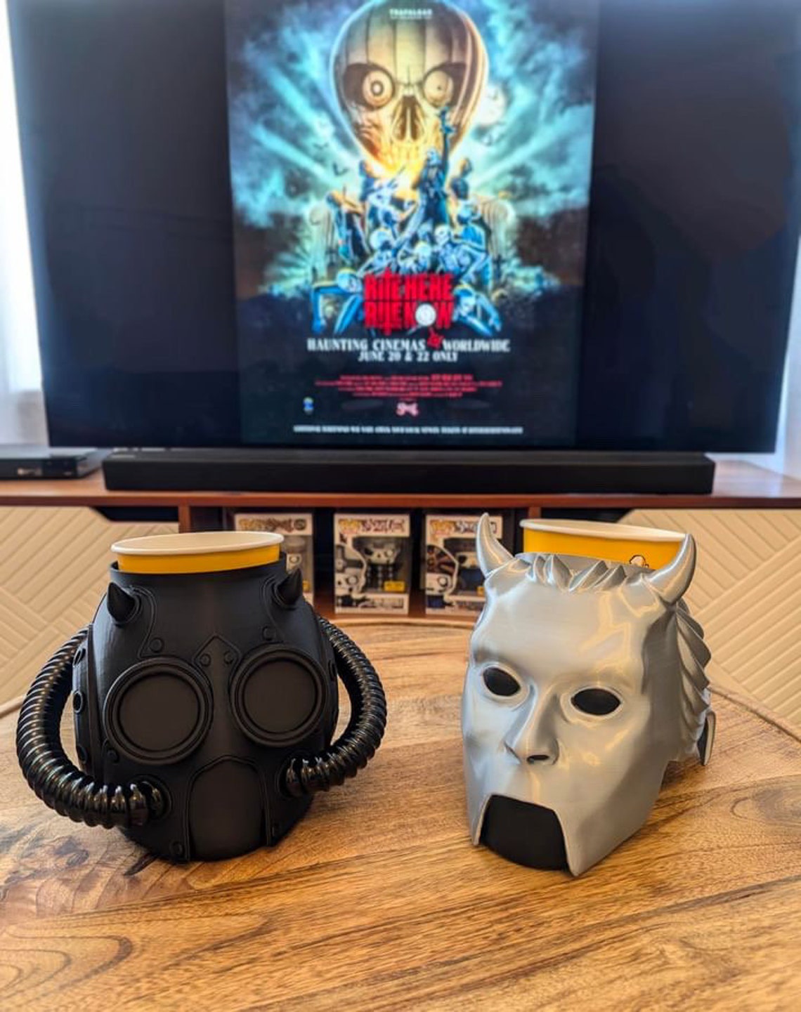 Ghost Popcorn Bucket - Nameless Ghoul - Etsy