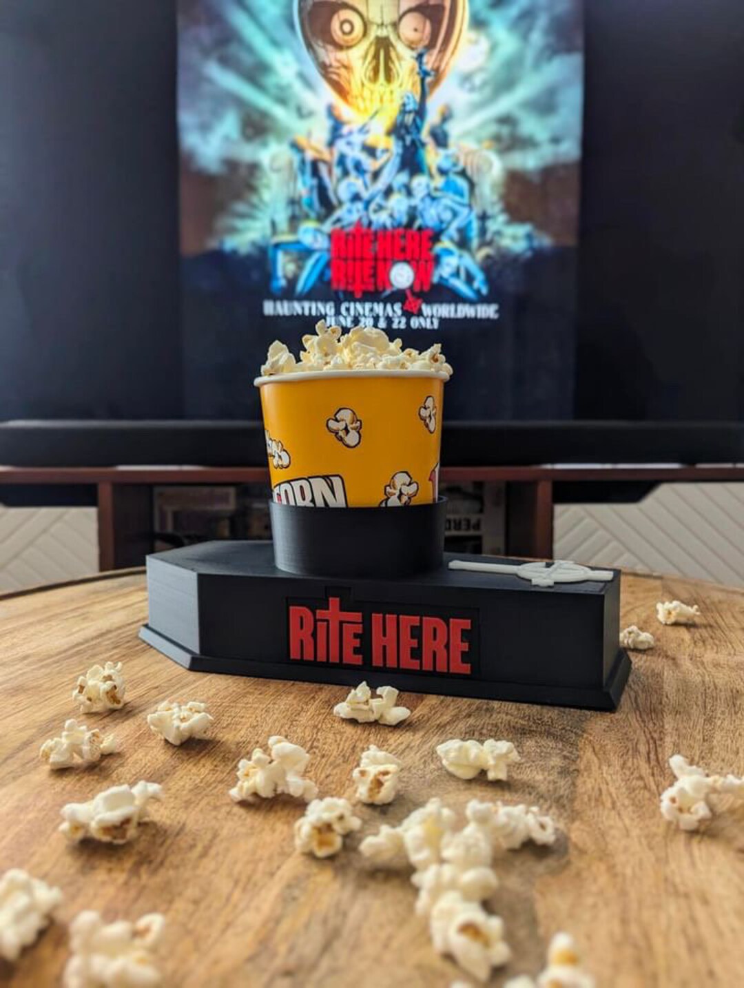 Ghost Popcorn Bucket Coffin - Etsy