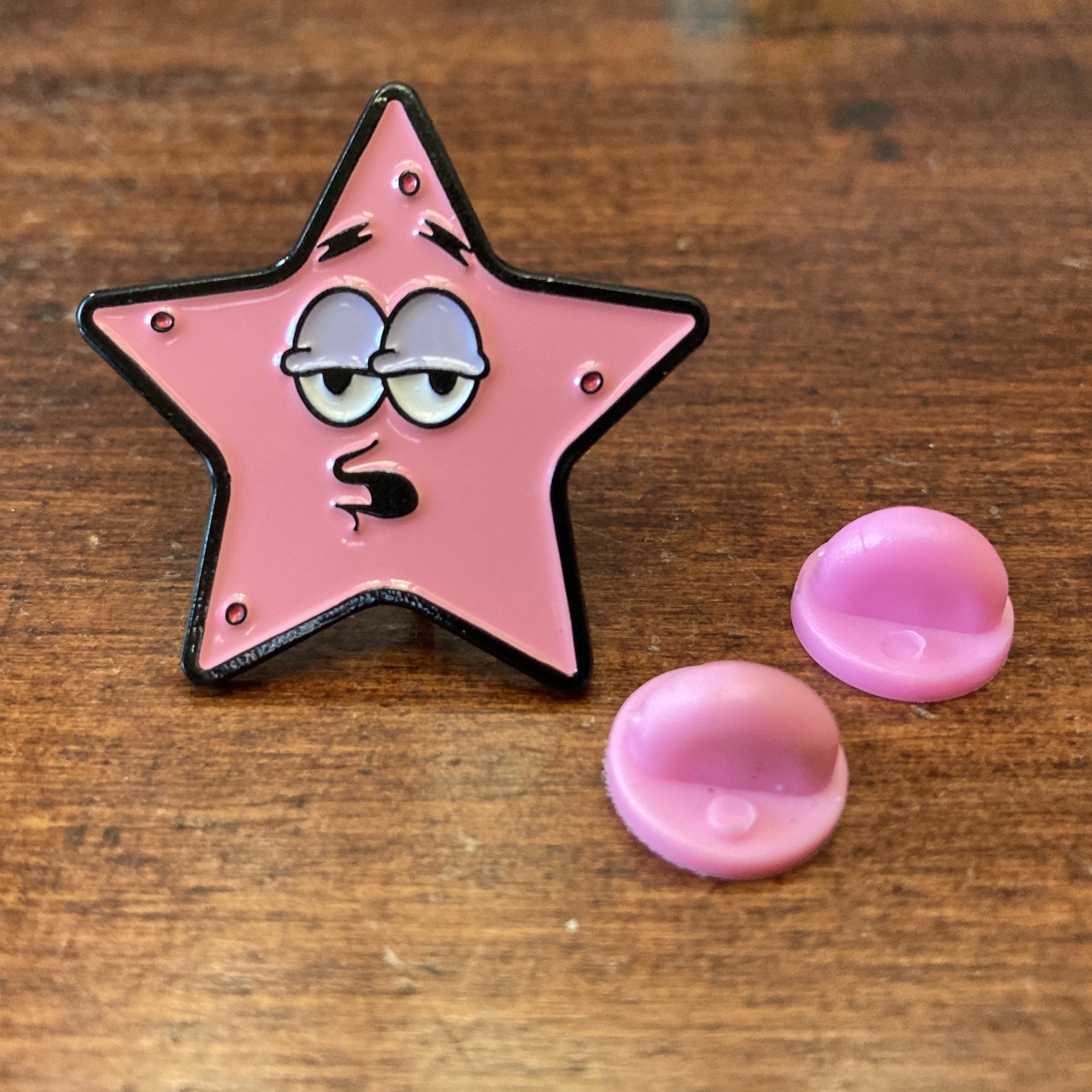 Super Star - 1.25" Soft Enamel Pin - Etsy