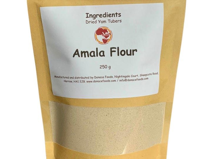 Premium Amala Flour - Authentic Nigerian Yam Flour DONACE Foods - Etsy