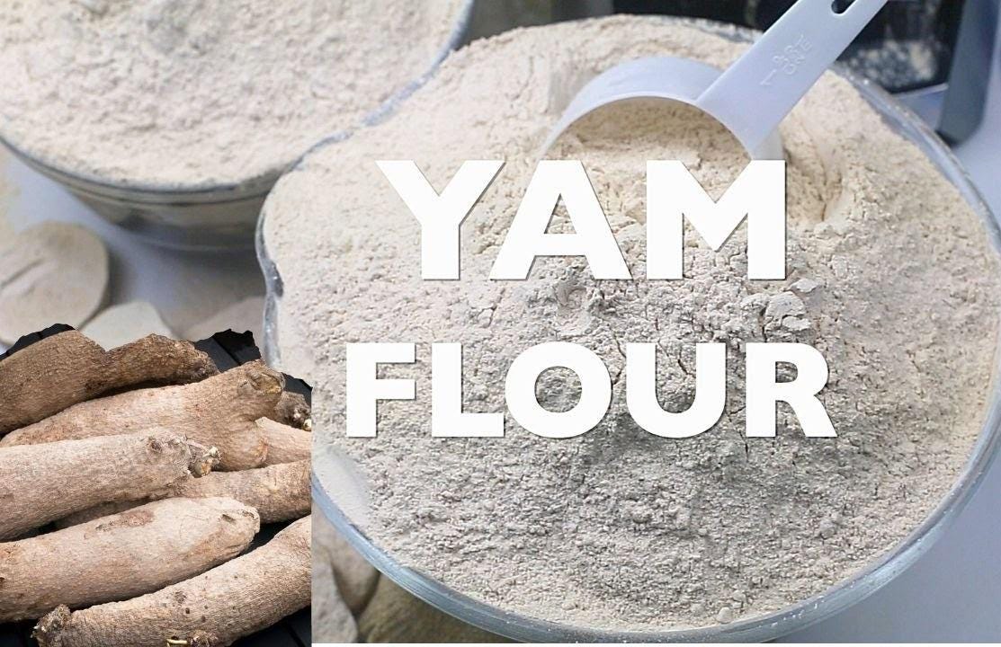 Premium Amala Flour Authentic Nigerian Yam Flour DONACE Foods - Etsy