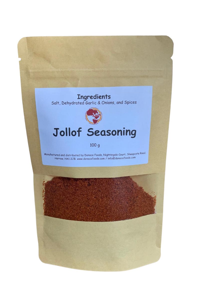 Authentic Jollof Rice Seasoning - Perfect Blend for Nigerian & West ...