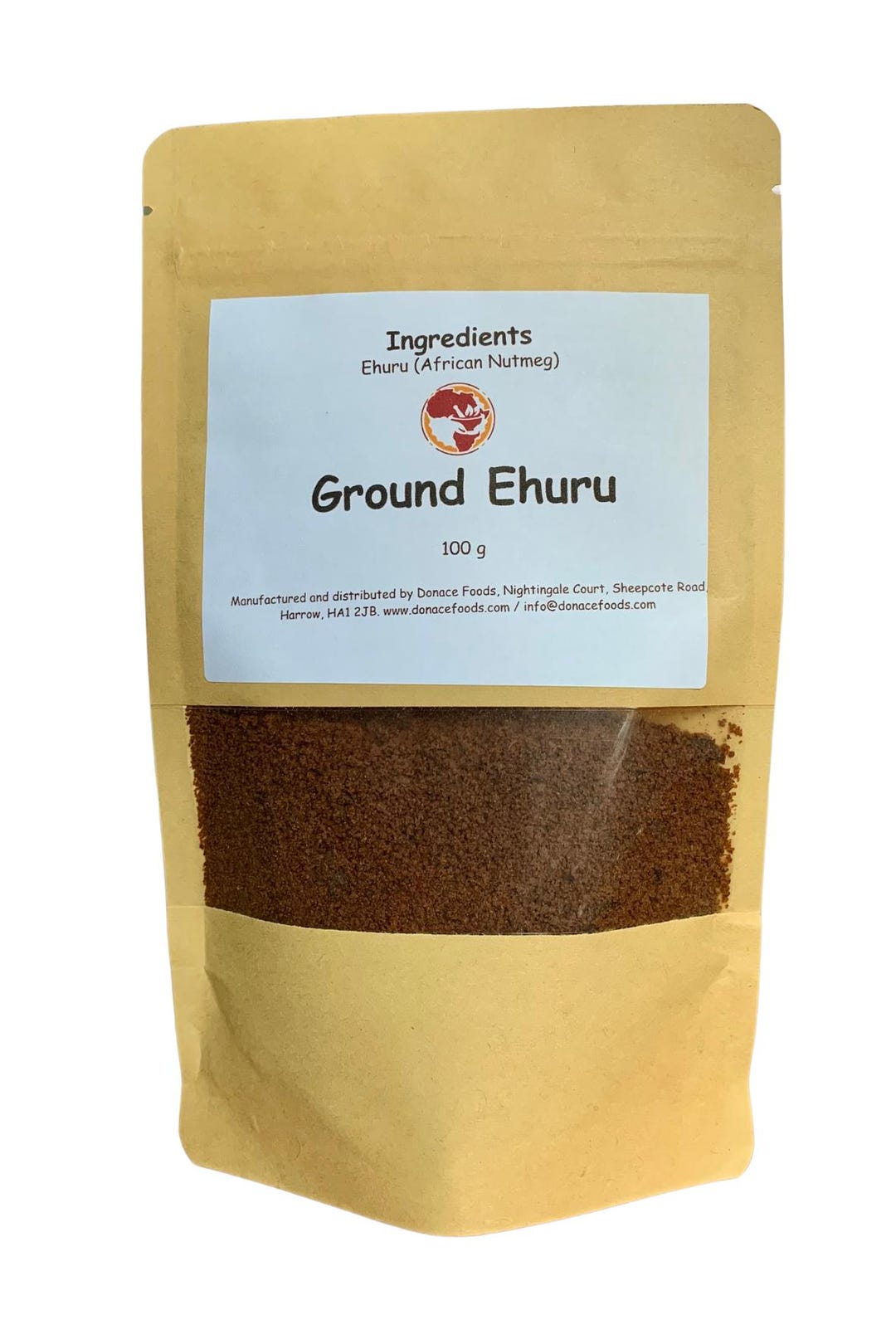 Ground Ehuru African Nutmeg Authentic Organic Pepper Soup Nkwobi DONACE ...