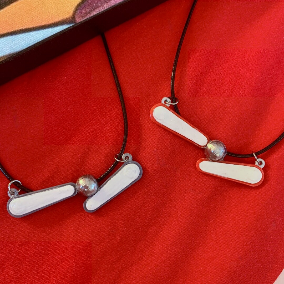Pinball Flippers Pendant, Hand Painted - Etsy