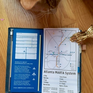 Atlanta MARTA Train System Map for Travelers Notebooks | Printable ...