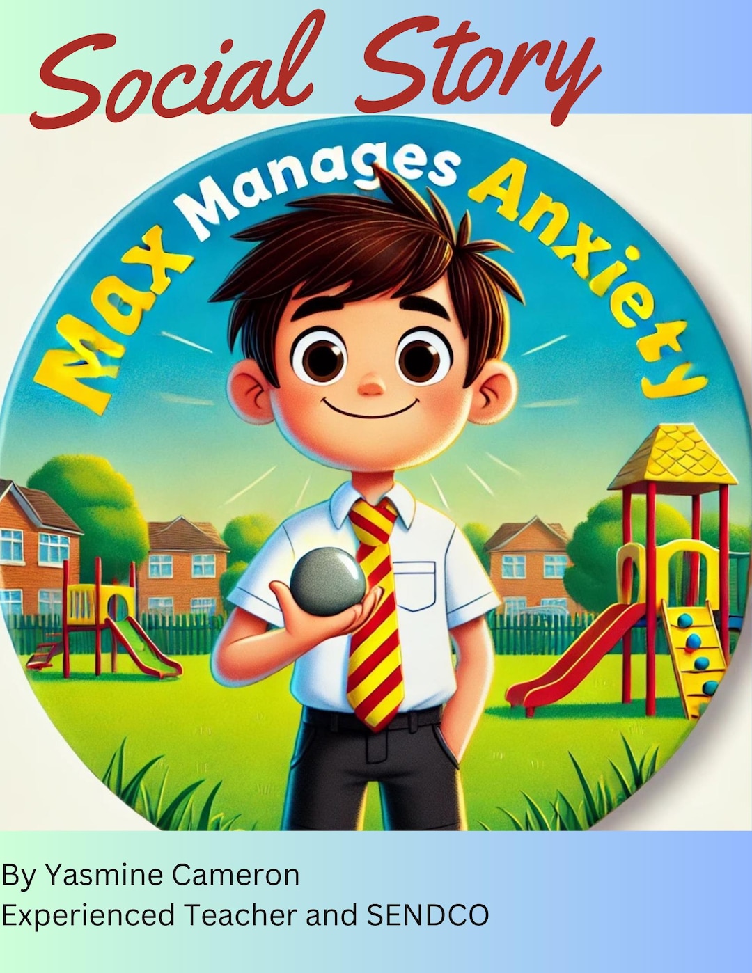 Max’s Anxiety – Social Story for Managing Worries - Etsy