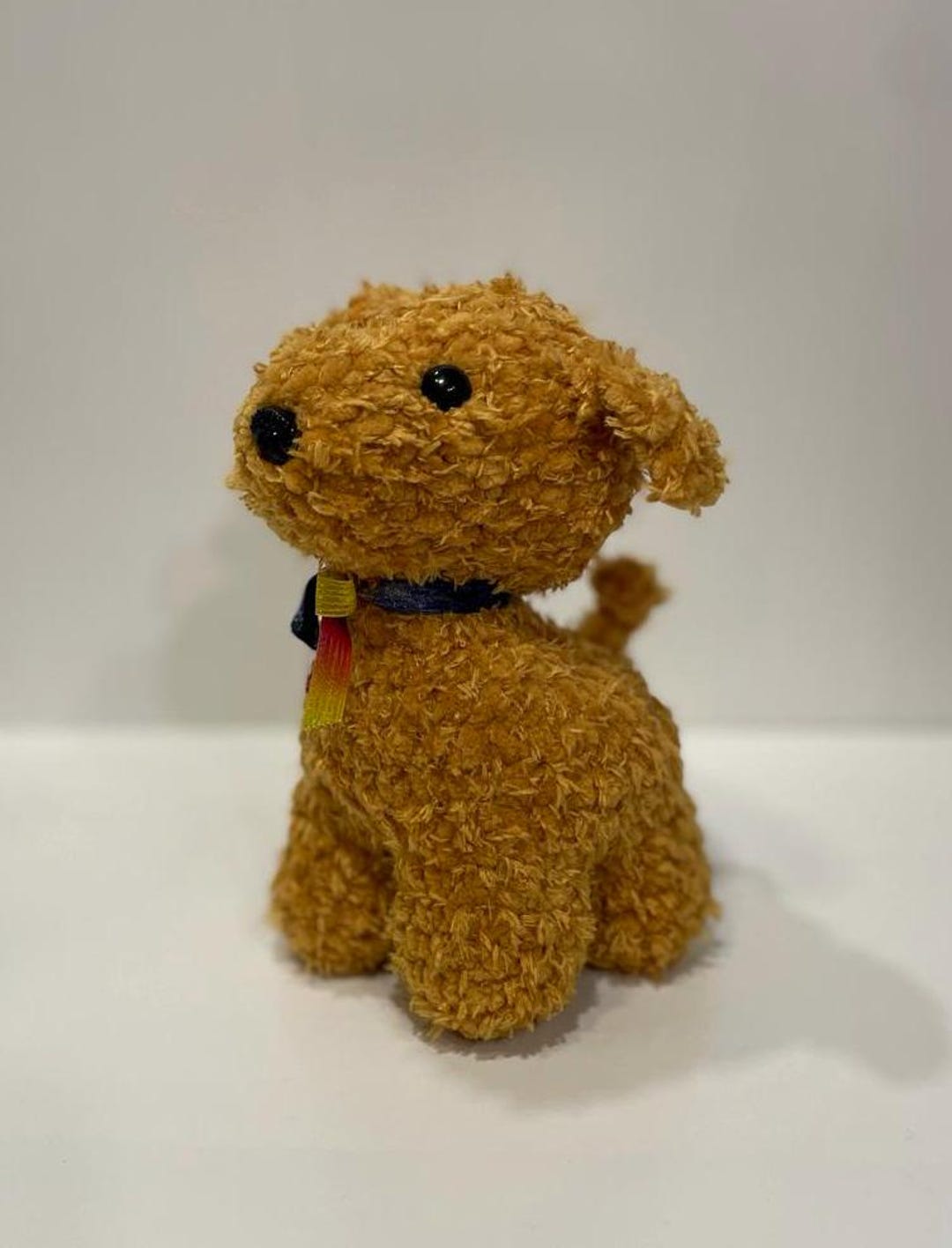 Sweet Crocheted Goldendoodle, Handmade - Etsy