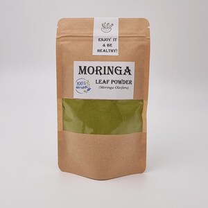 Moringa Leaf | Powder or Cuts| Herbal | Loose | Herb | Fresh Harvested ...