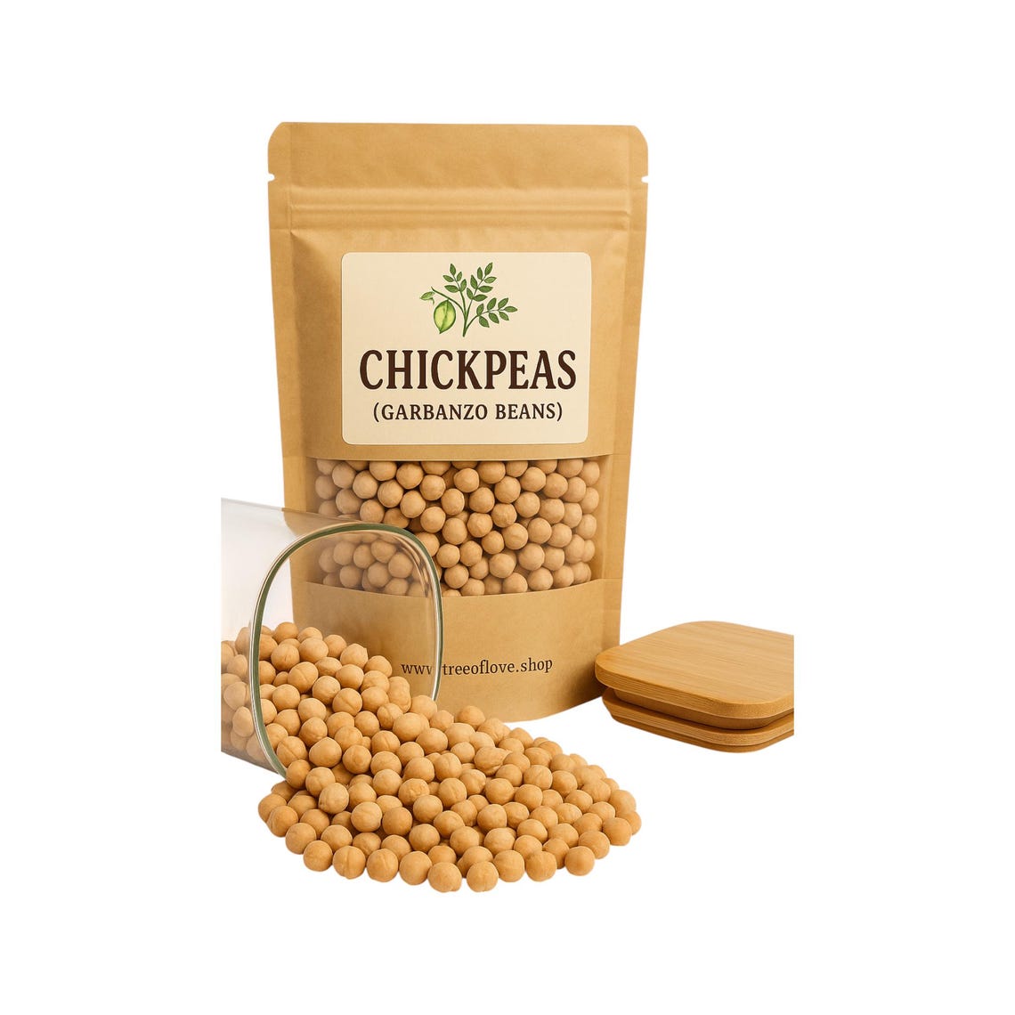 Organic Garbanzo Bean Seeds - Heirloom Seeds, Chickpea Seeds, Bush Bean ...