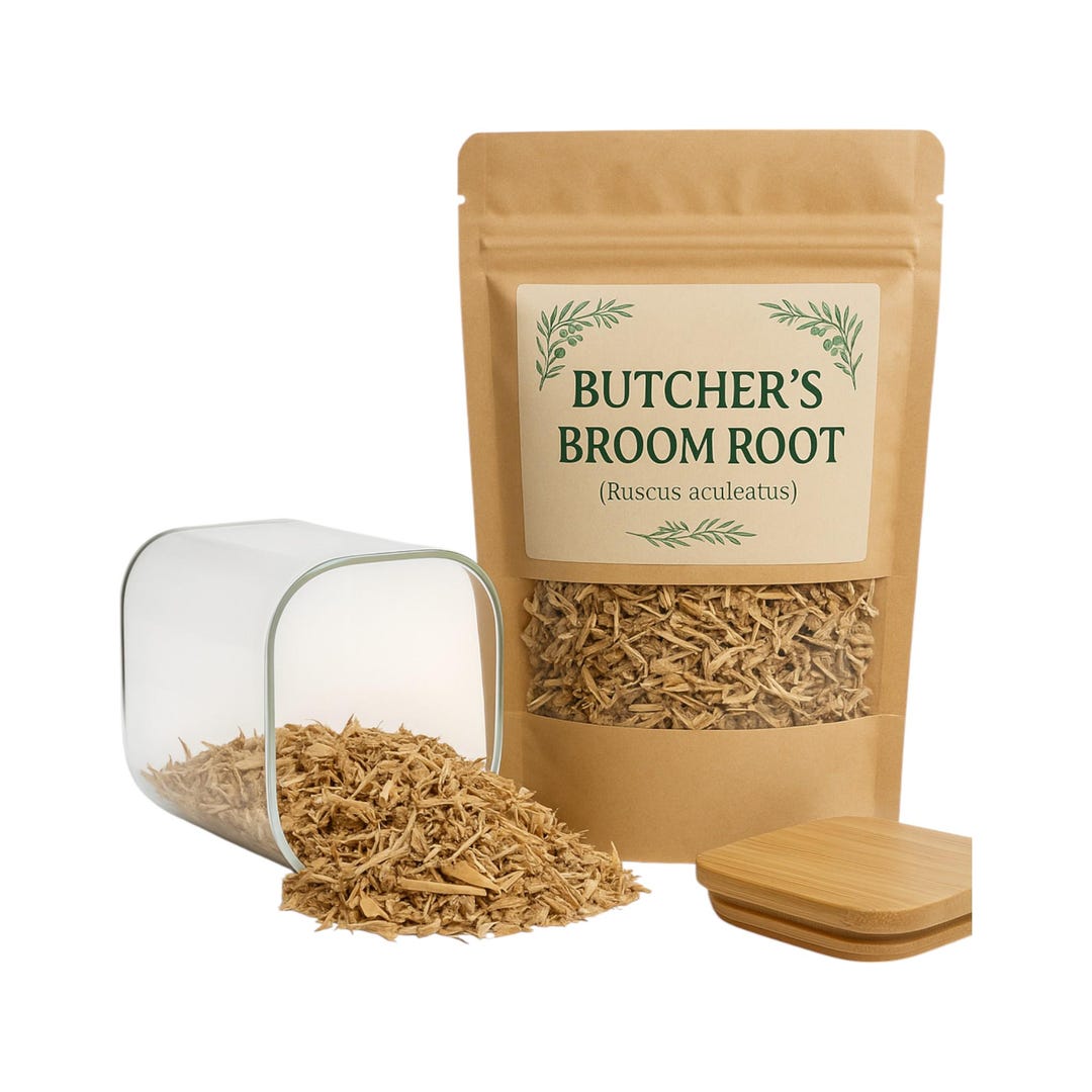 Butchers Broom Root | Ruscus Aculeatus| Herbal | Loose | Herb | Fresh ...