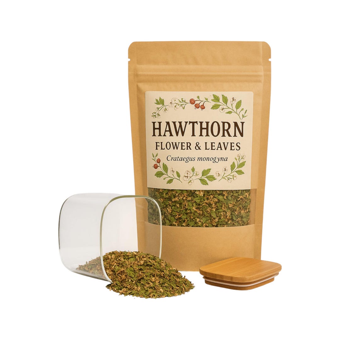 Hawthorne Flower & Leaves Tea| Herbal | Loose | Herb | Fresh Harvested ...