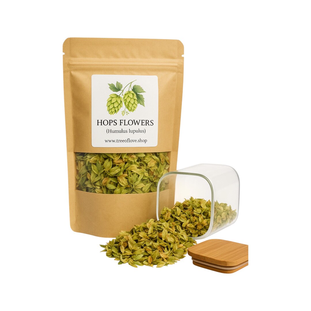 Hops Flowers Tea | Herb | Humulus Lupulus | Dried Herbs | Herbal ...