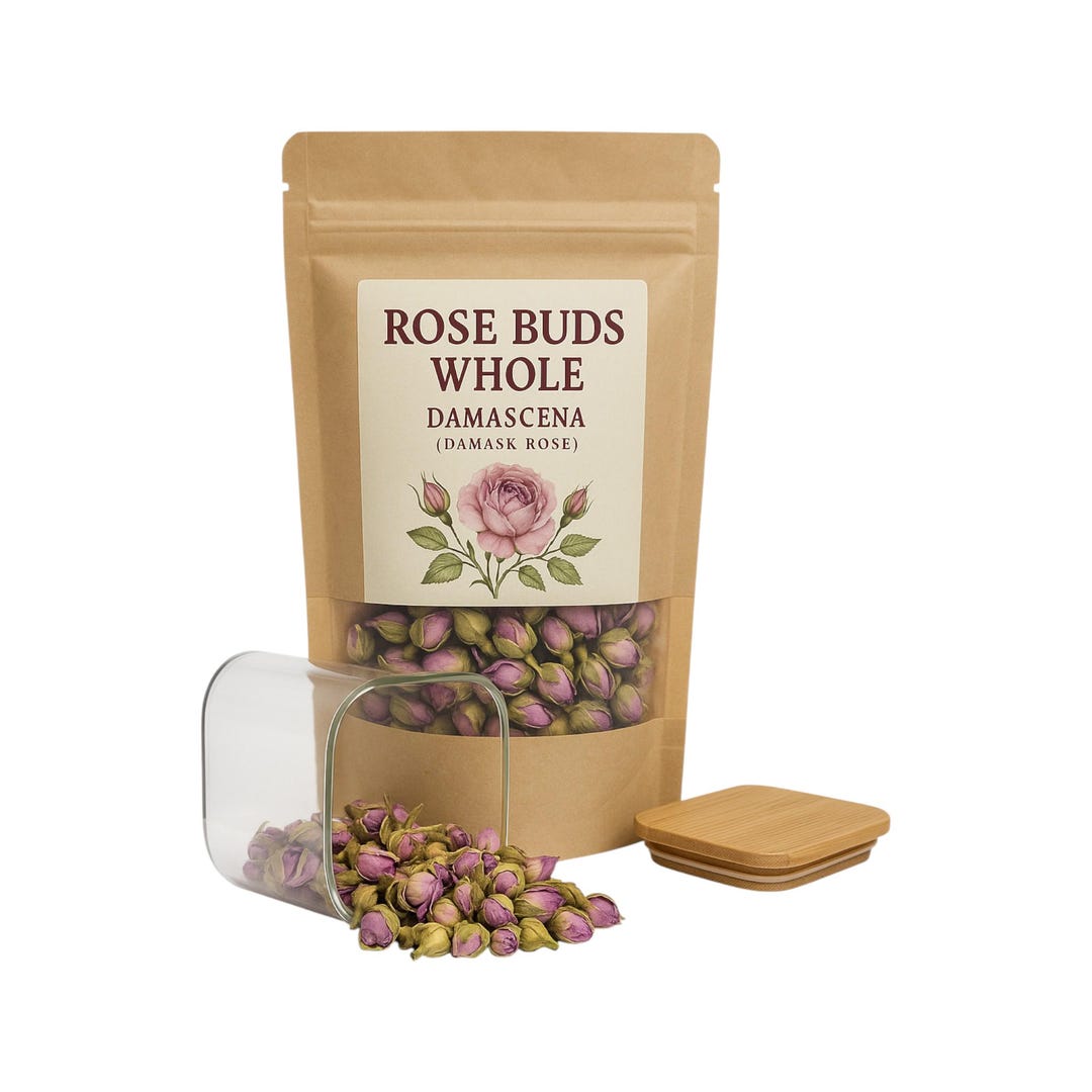 Rose Buds | Whole Rose Buds | Bulgarian Rose | MINI ROSE BUDS Culinary ...
