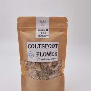 Coltsfoot Flower | Tussilago Farfara | COLTSFOOT Flower Tea | Tusilago ...
