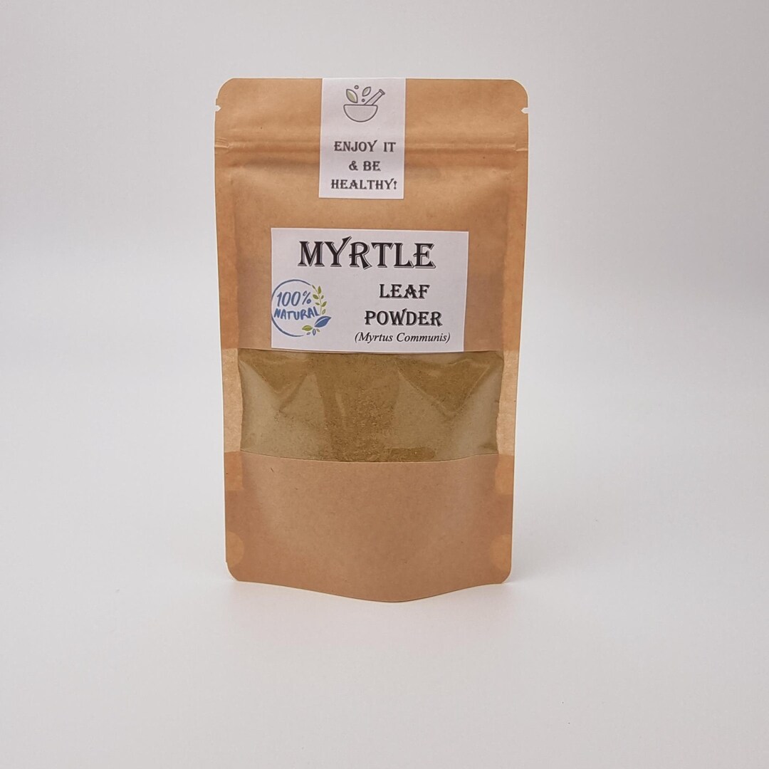 Myrtle Leaf Powder | Myrtle Leaves Powder | Myrtus Communis| Herbal ...
