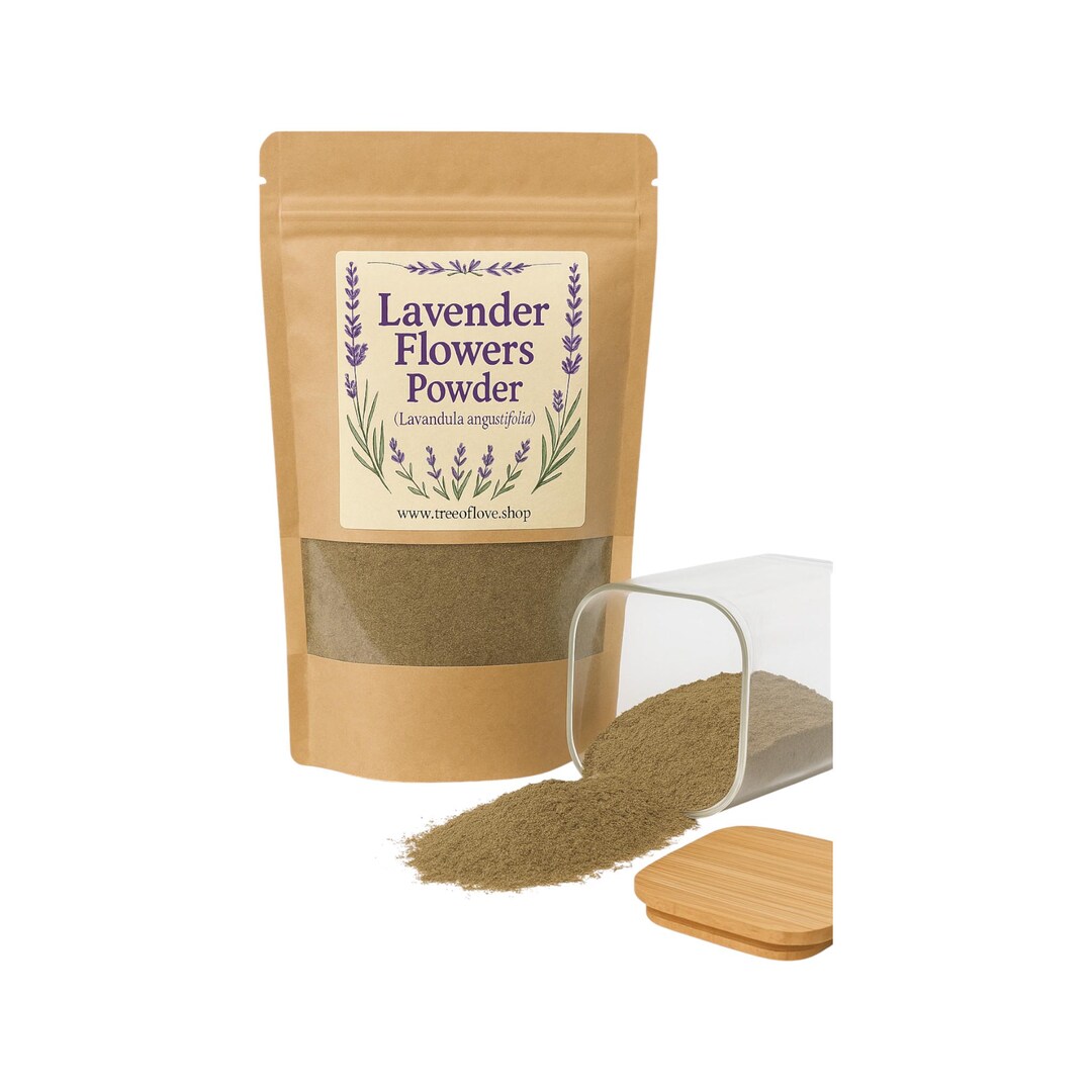Lavender Flower Powder| Herbal | Loose | Herb | Fresh Harvested ...