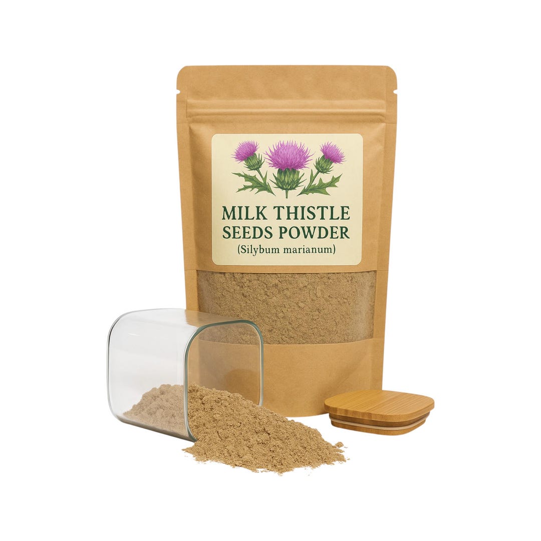 Milk Thistle Seed Powder| Herbal | Loose | Herb | Fresh Harvested ...