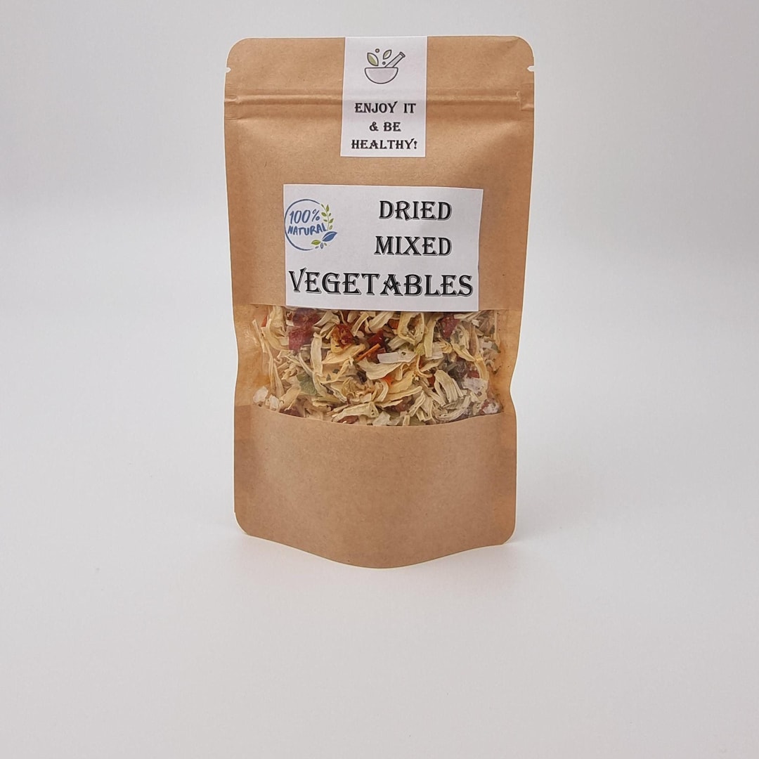Mixed Vegetables Dried | Premium Quality | Vegetable Soup Blend| Herbal ...