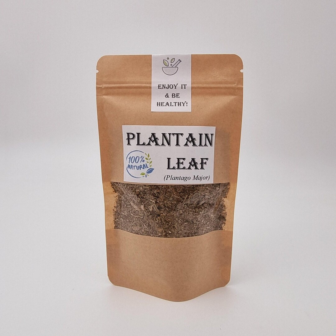 Plantain Leaf | Plantago Major | Plantain Tea || Herbal | Loose | Herb ...